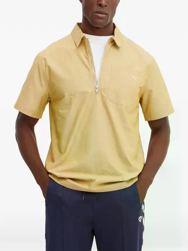 PUMA Logo-embroidered Polo Shirt