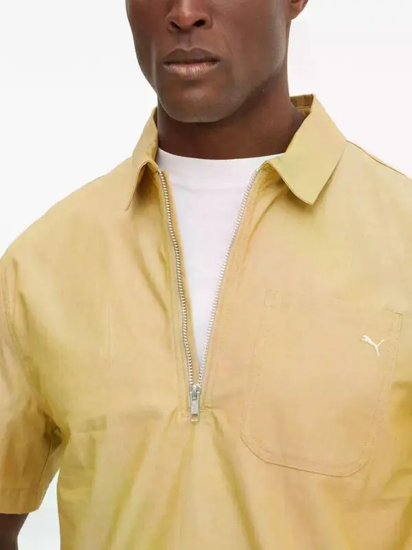 PUMA Logo-embroidered Polo Shirt