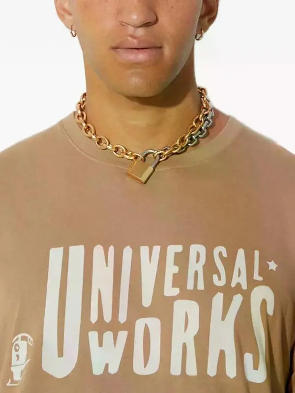 Universal Works Logo-print T-shirt