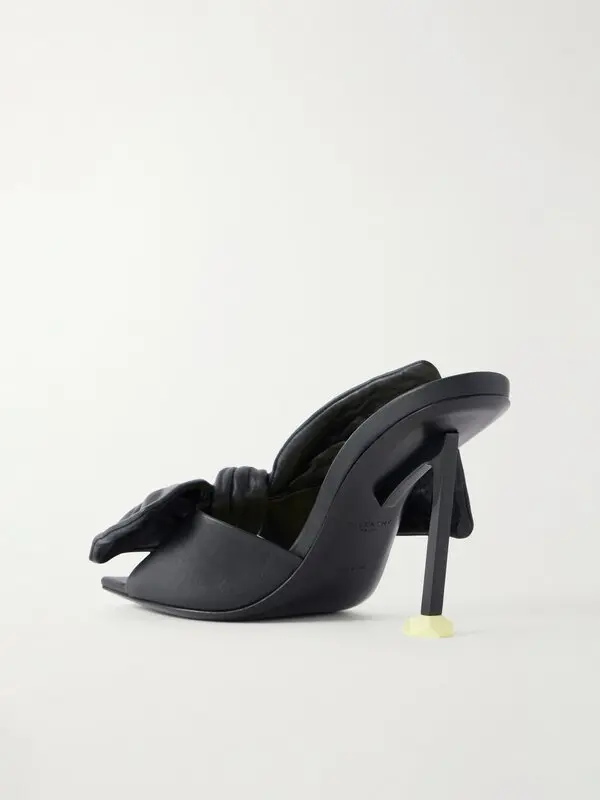 Givenchy Bow-detailed Leather Sandals