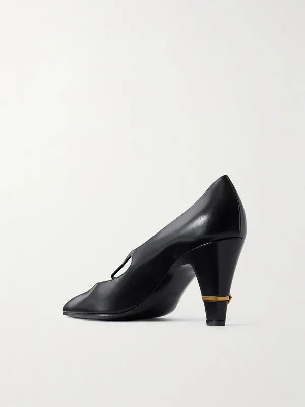 Versace Giulietta Leather Pumps