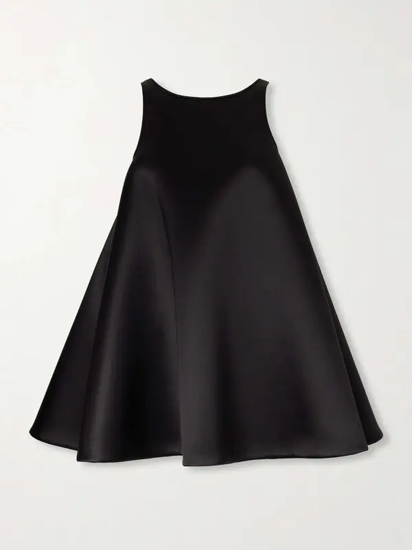 Phoebe Philo Silk-blend Top - Black