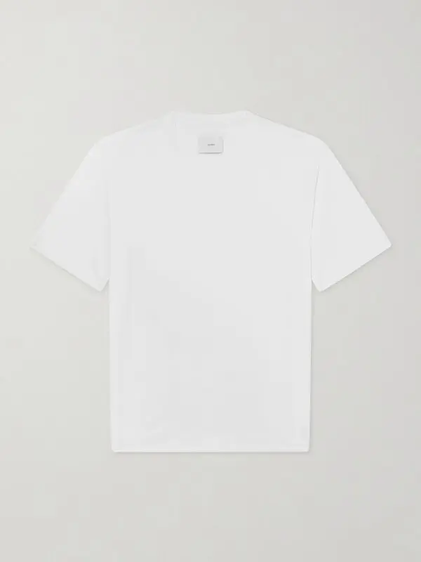 SSSTEIN Suvin Cotton-jersey T-shirt - White