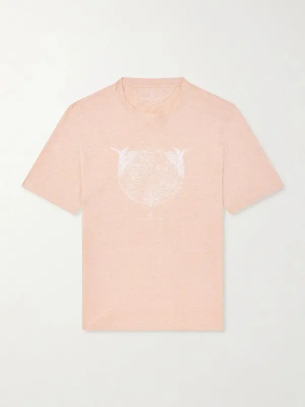 Brunello Cucinelli Logo-print Cotton-jersey T-shirt