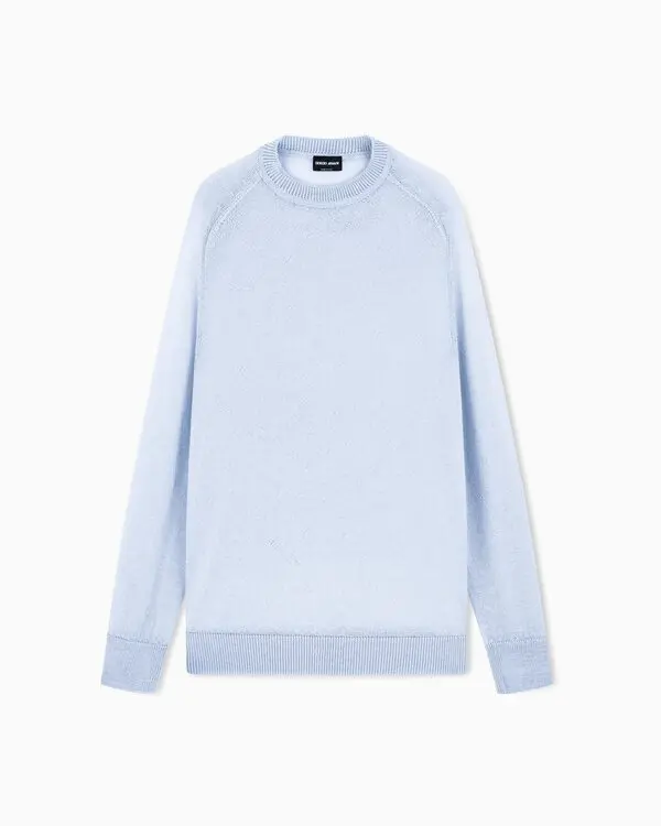 Giorgio Armani Cashmere And Mohair Jumper - Grey