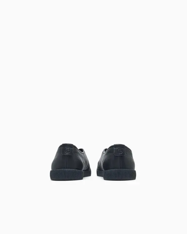 Giorgio Armani Leather Slip-ons