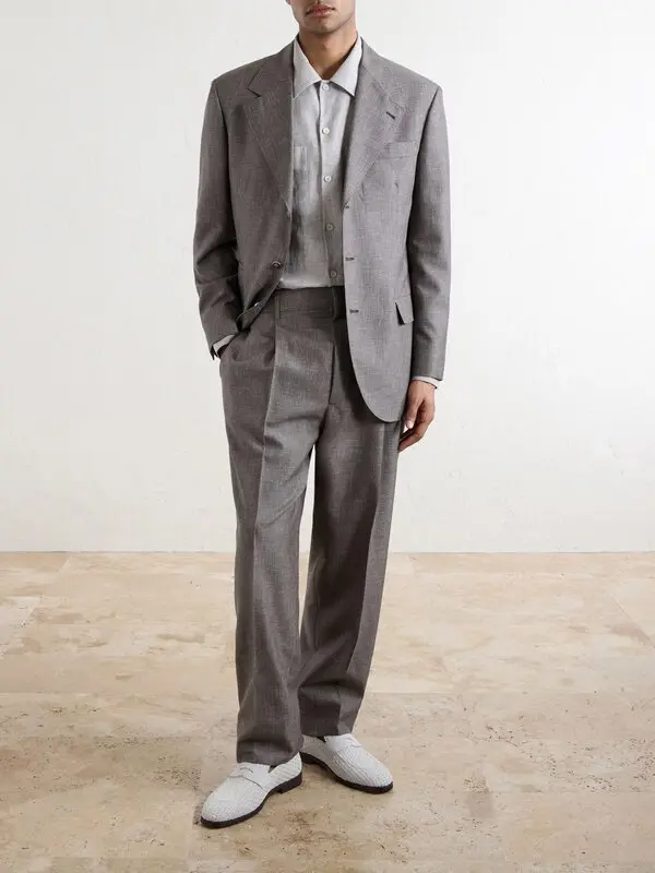 Brunello Cucinelli Hemp, Linen And Cotton-blend Shirt