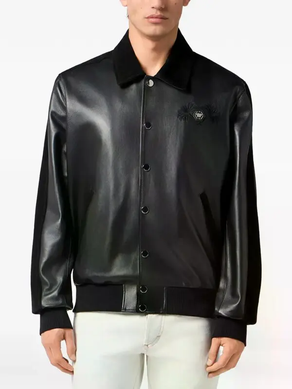 Philipp Plein Leather Jacket