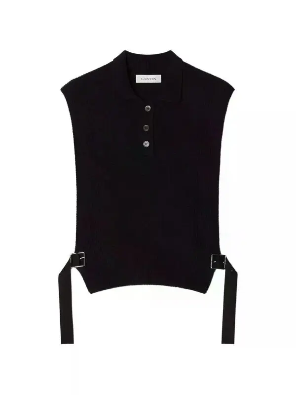 LANVIN Buckle Detail Vest