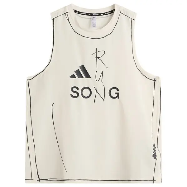 Adidas X Song For The Mute Running Tank - Chalk White