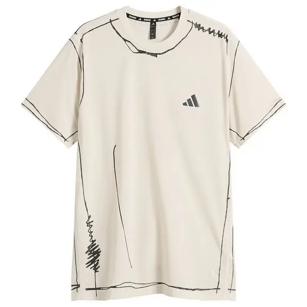 Adidas X Song For The Mute Running T-shirt - Halo Ivory