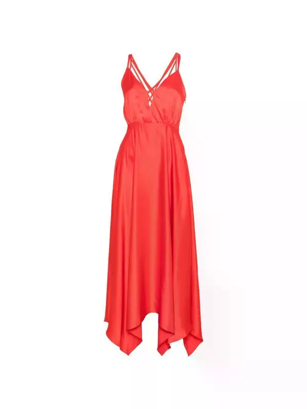 Sandro Cut-out Strap Maxi Dress
