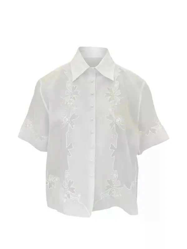 Ermanno Scervino Floral Shirt