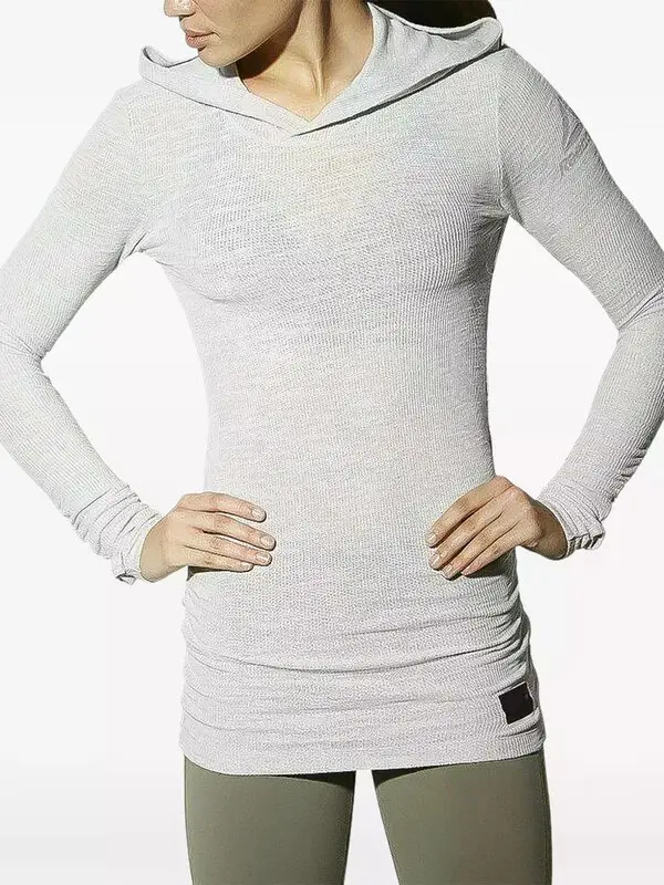 REEBOK Long Sleeve Waffle Hoodie
