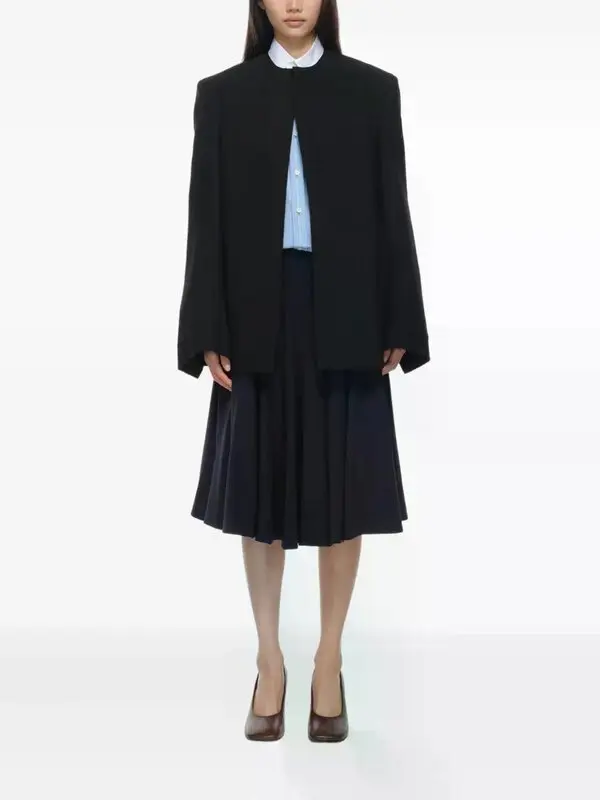 Carven Asymmetric Open Blazer