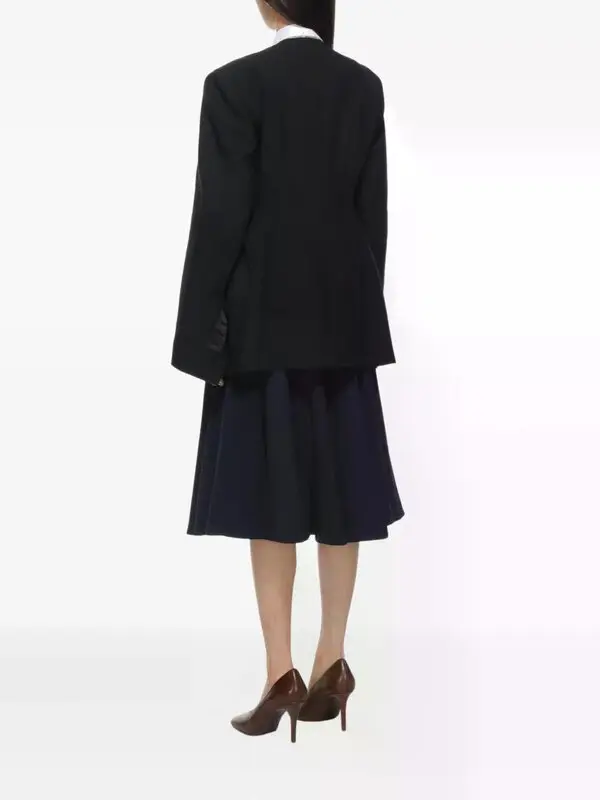 Carven Asymmetric Open Blazer