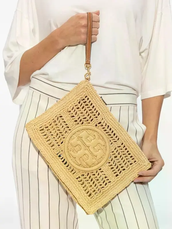 Tory Burch Ella Crochet Clutch