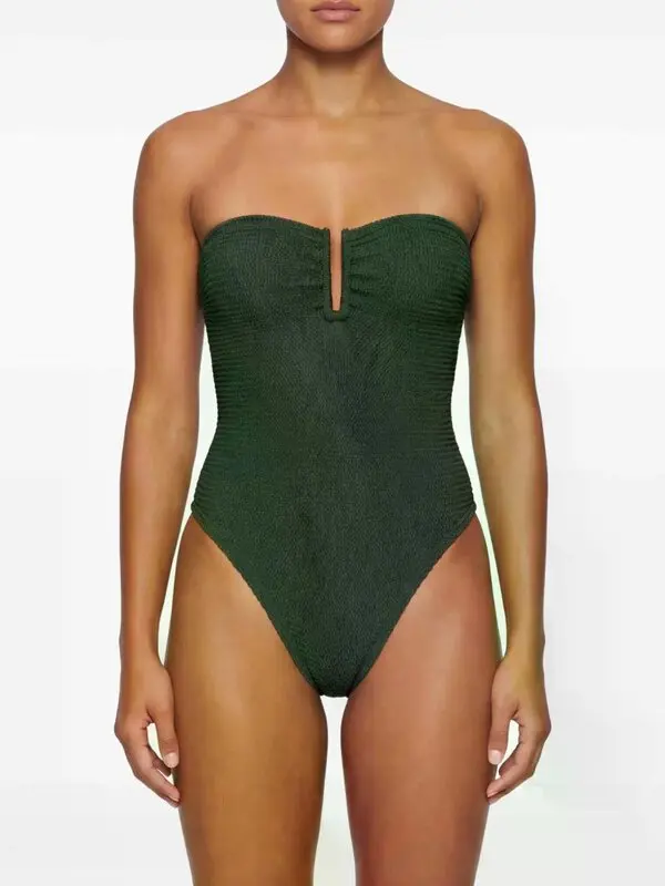 PARAMIDONNA Frida Strapless Swimsuit - Green