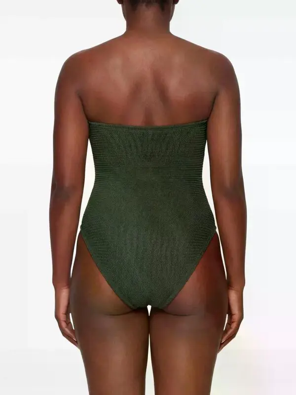 PARAMIDONNA Frida Strapless Swimsuit - Green