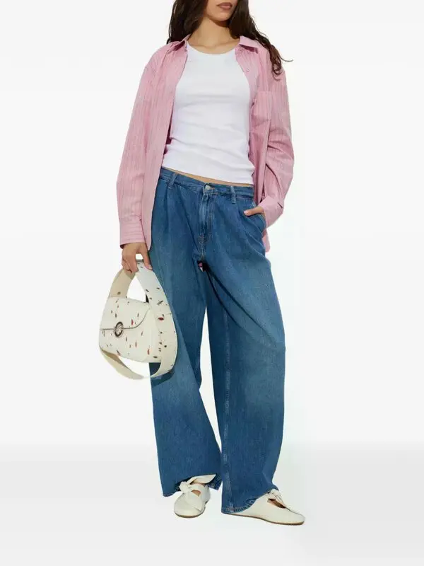 SAMSOE SAMSOE Salova Striped Shirt - Pink
