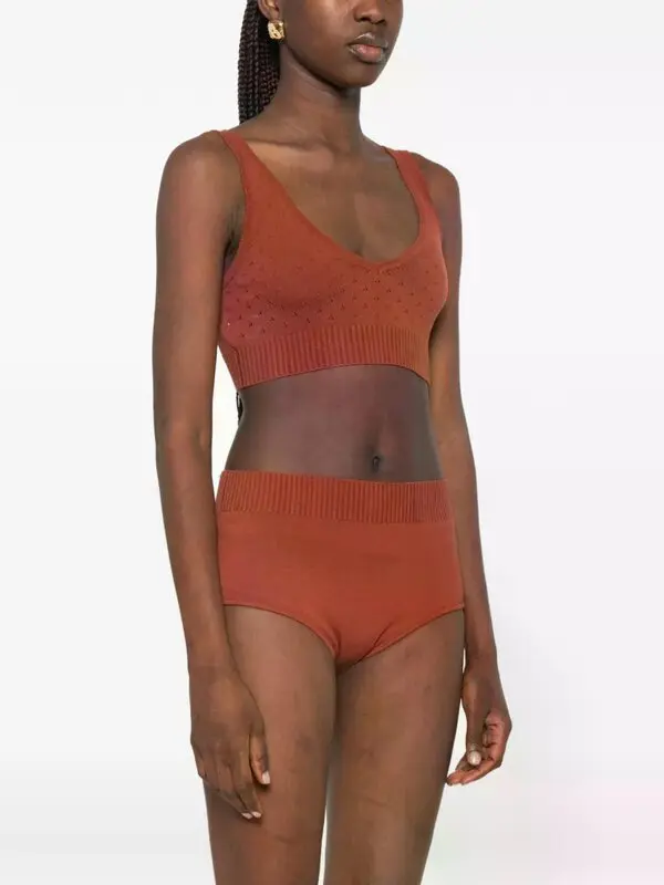 Plan C V-neck Knitted Top