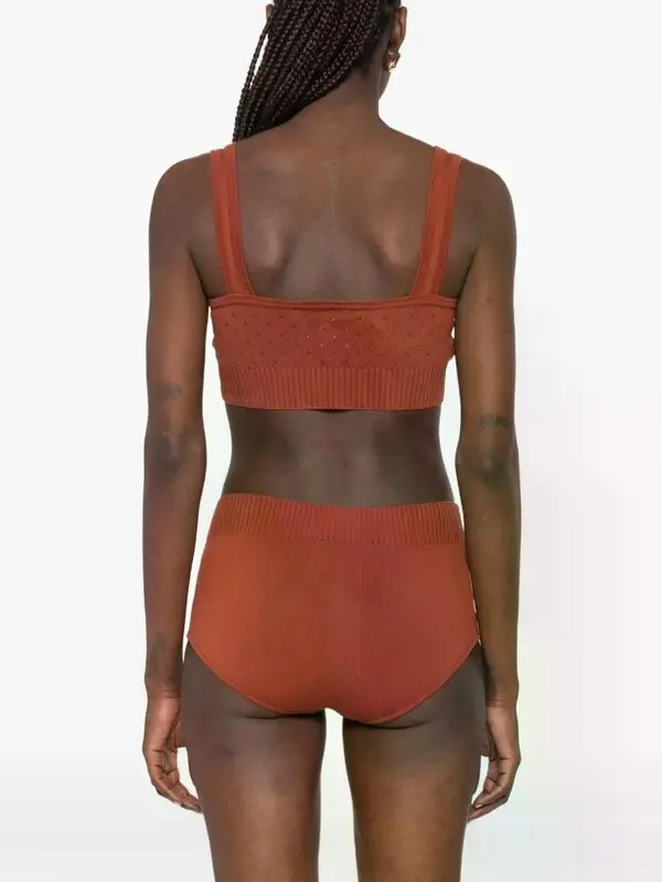 Plan C V-neck Knitted Top