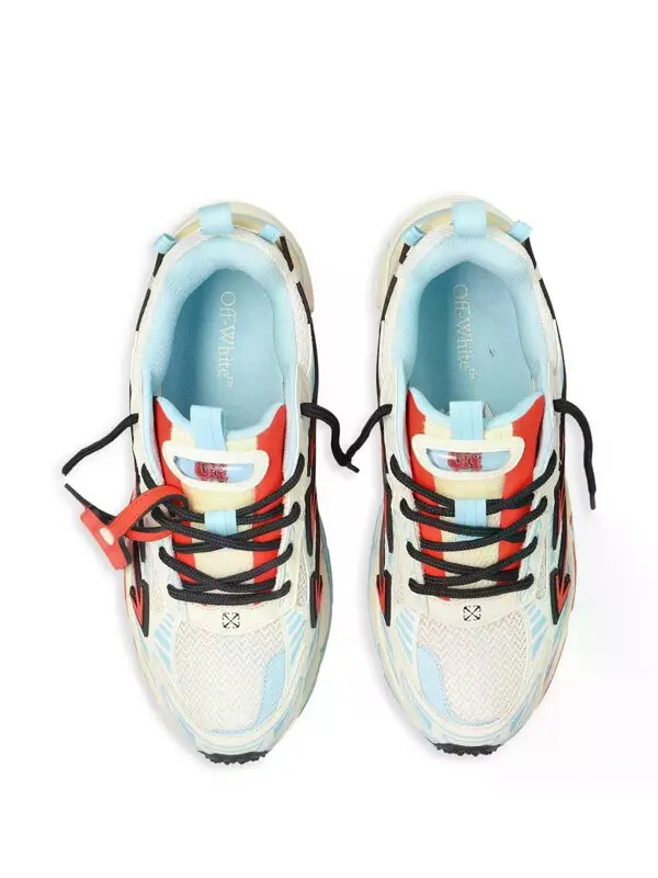 Off-White Be Right Back Lace-up Sneakers - Red