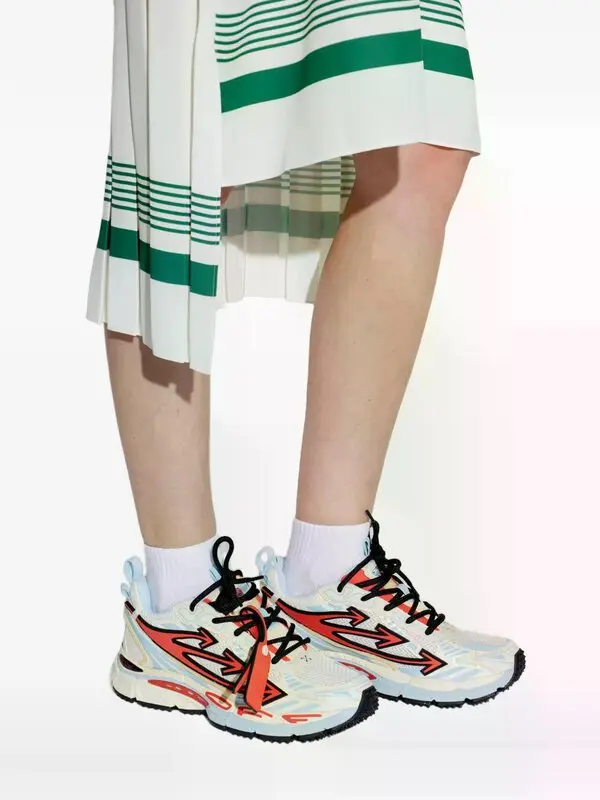 Off-White Be Right Back Lace-up Sneakers - Red