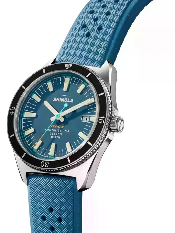 Shinola Automatic Diver Watch With Rotating Bezel