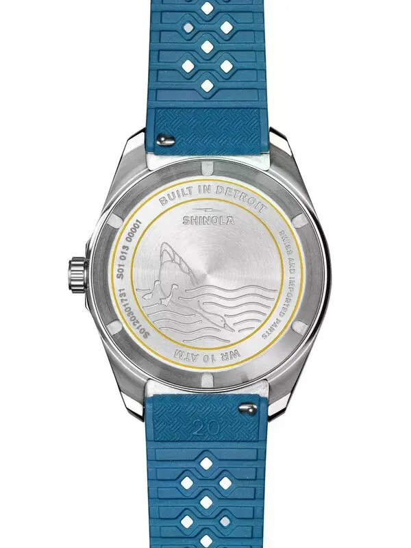 Shinola Automatic Diver Watch With Rotating Bezel