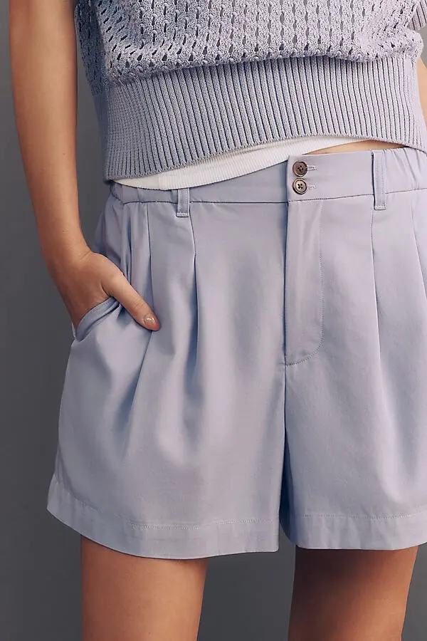 Varley Tansey Woven Shorts - Thistle Down