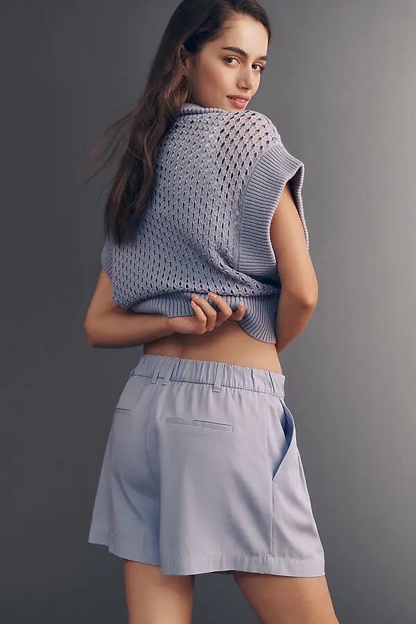 Varley Tansey Woven Shorts - Thistle Down