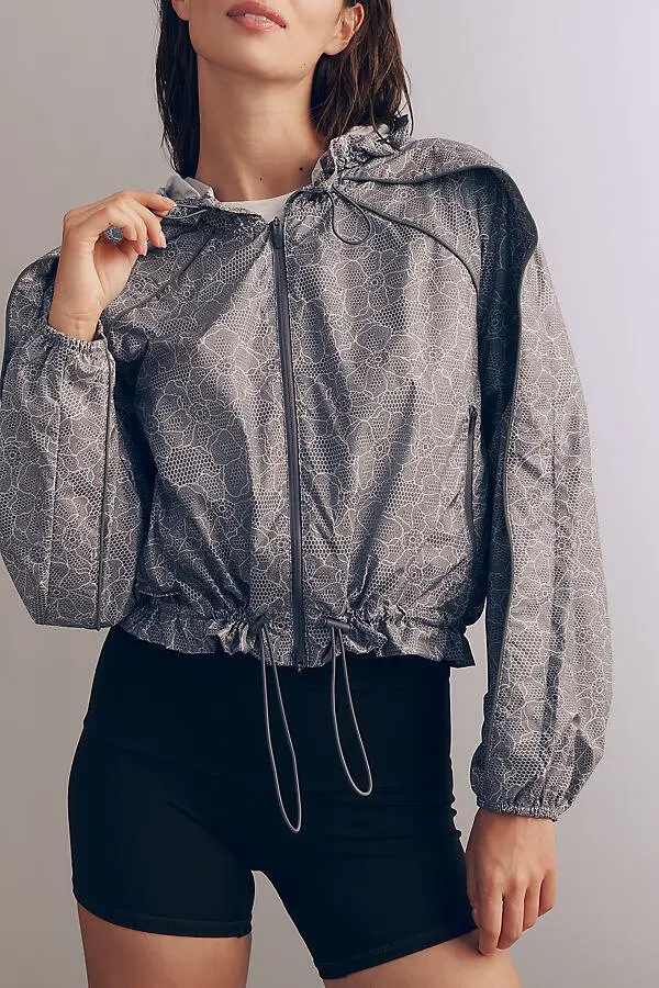 Adidas By Stella McCartney Runng Prted Jackett
