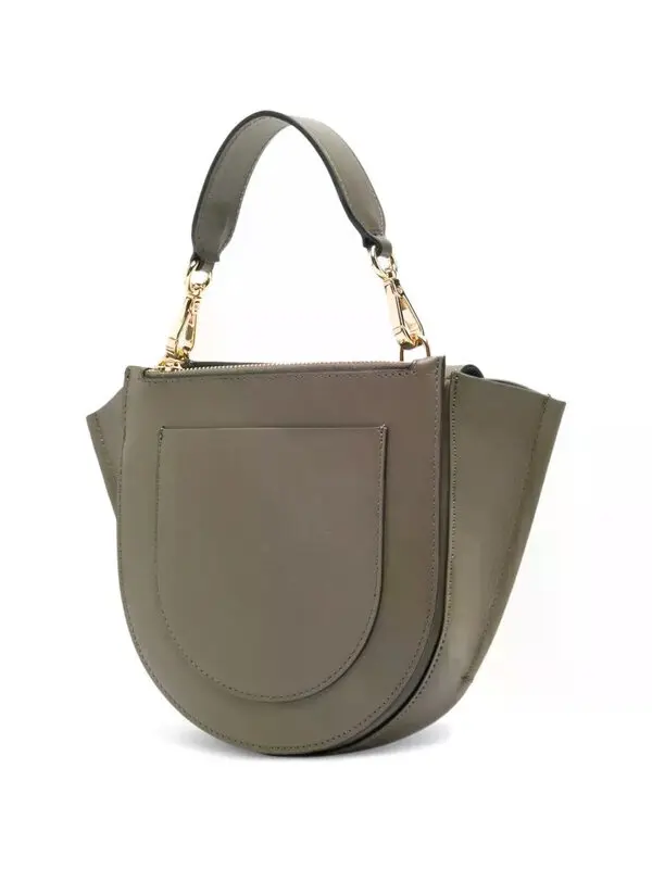 WANDLER Mini Hortensia Tote Bag - Green