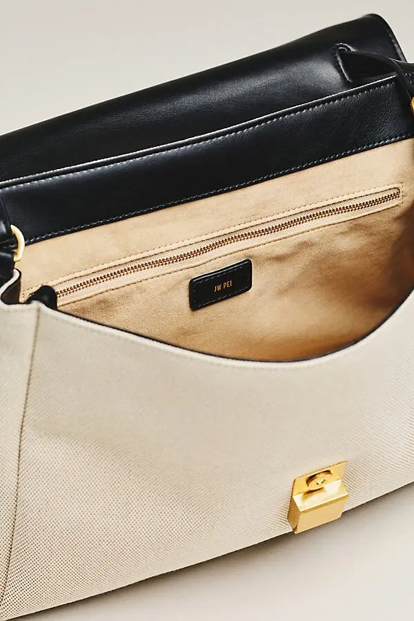 Jw Pei Hilary Shoulder Bag - Black Canvas