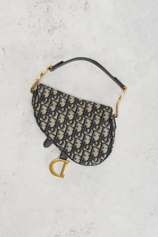 Dior Trotter Oblique Saddle Bag