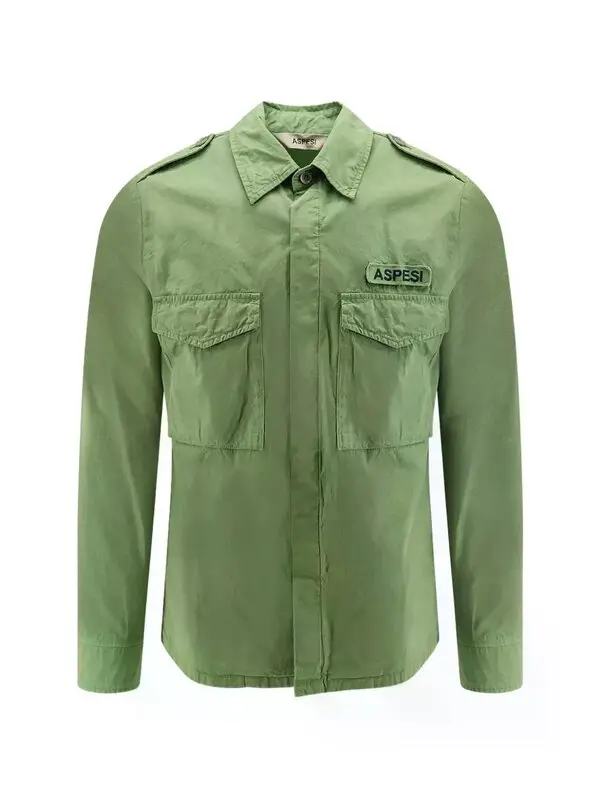 Aspesi Patch Pocket Shirt - Green