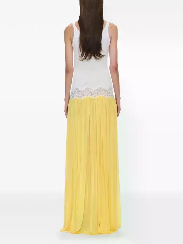 Christopher Esber Verner Cut-out Lace-trim Maxi Dress