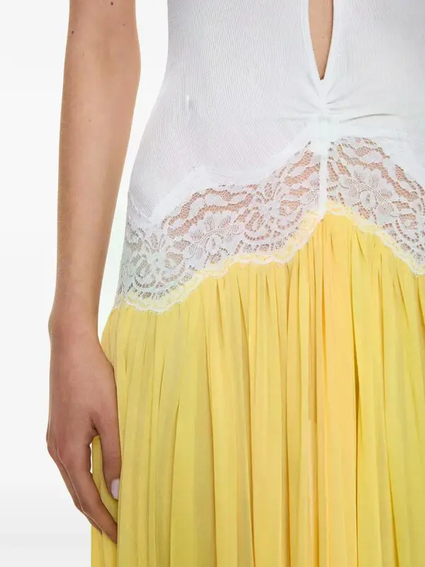 Christopher Esber Verner Cut-out Lace-trim Maxi Dress