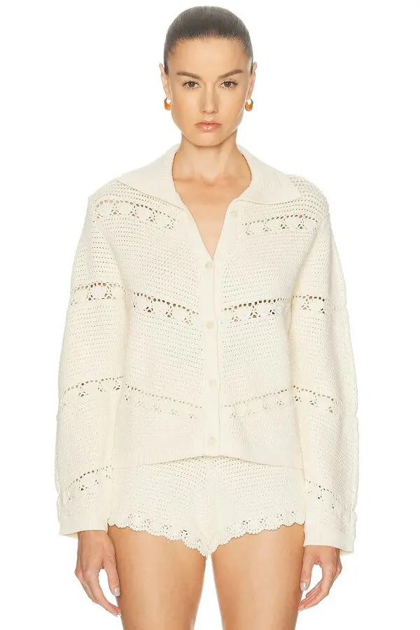 Posse Dylan Cardigan - Pearl
