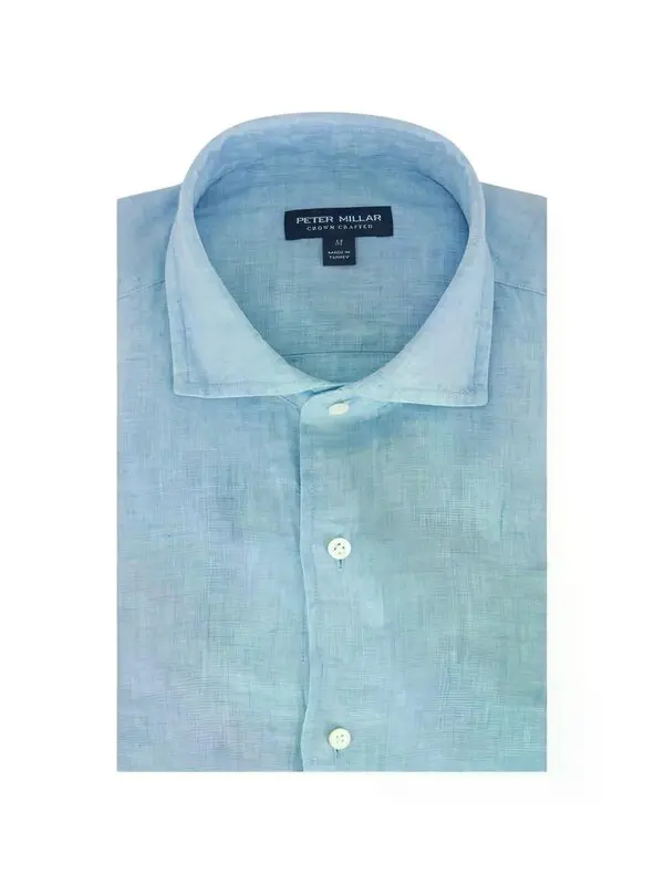 Peter Millar Buttoned Linen Shirt