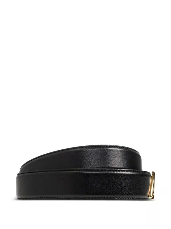 Moschino Signature Leather Belt