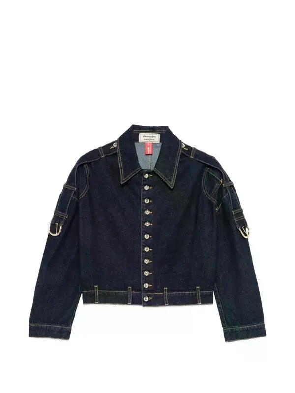 ALESSANDRO ENRIQUEZ Button Denim Jacket