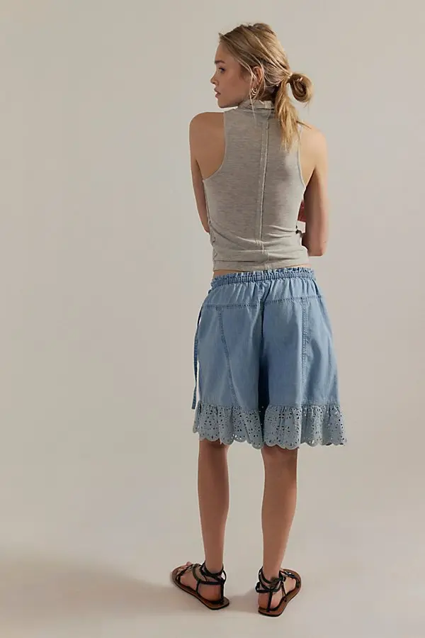 Free People Riviera Cutwork Bloomer