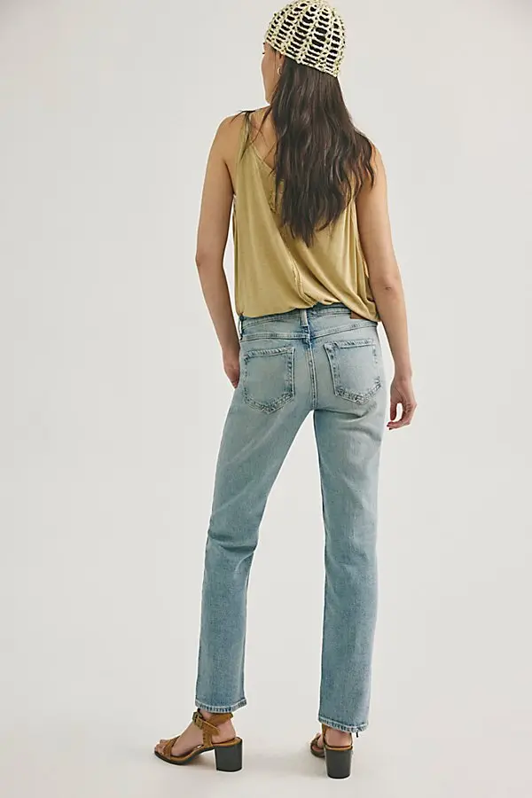 Free People We The Free Nash Straight-leg Jeans - Laredo
