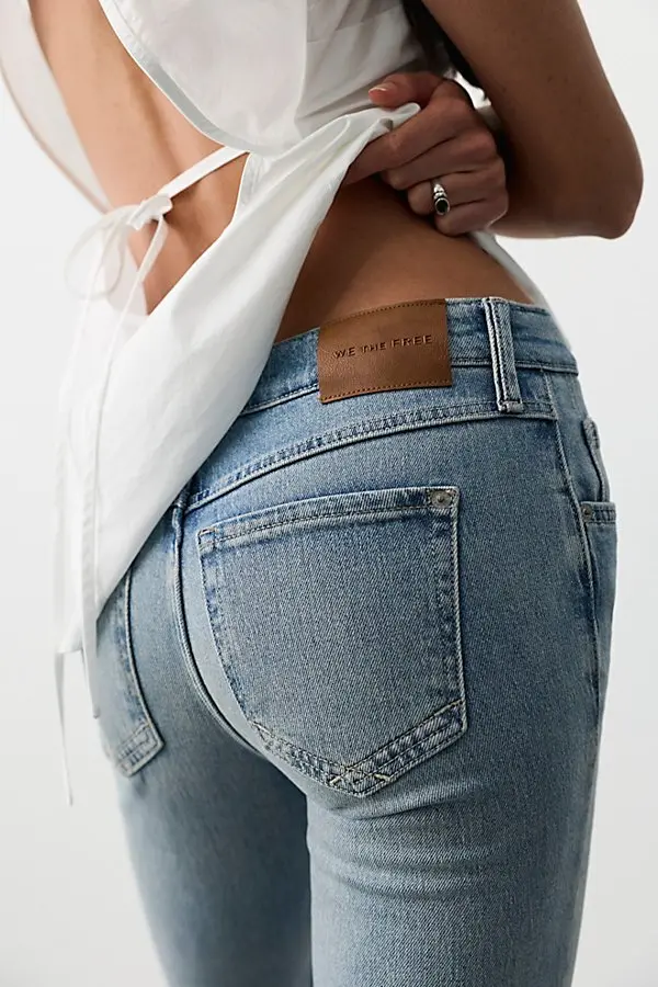 Free People We The Free Nash Straight-leg Jeans - Laredo