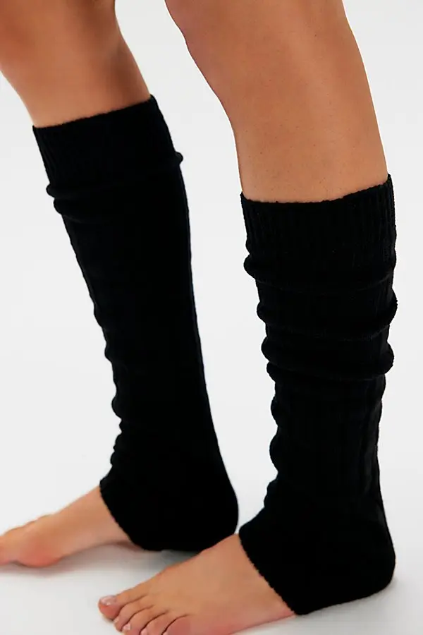 Free People Convertible Leg Or Arm Warmers - Black