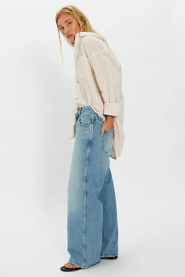 AMO Kira Wide-leg Jeans