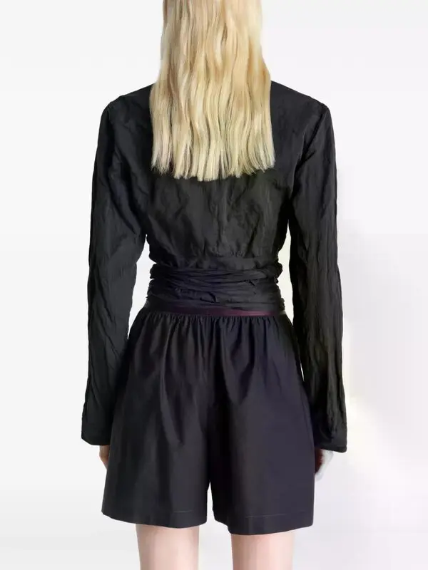 LEMAIRE V-neck Long-sleeve Top