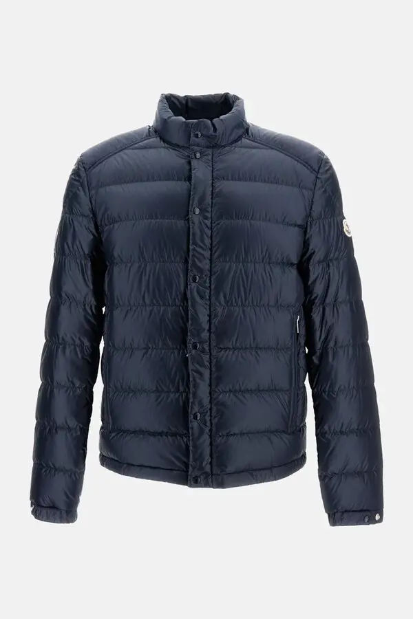Moncler Short Down Jacket - Blue